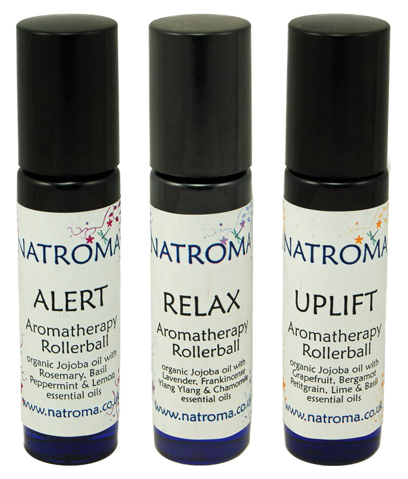 Organic Aromatherapy Rollerballs essential oils | Natroma